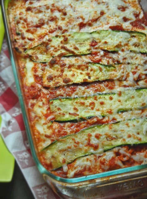 Turkey & Chicken Sausage Lasagna Squares | And They Cooked Happily Ever ...
